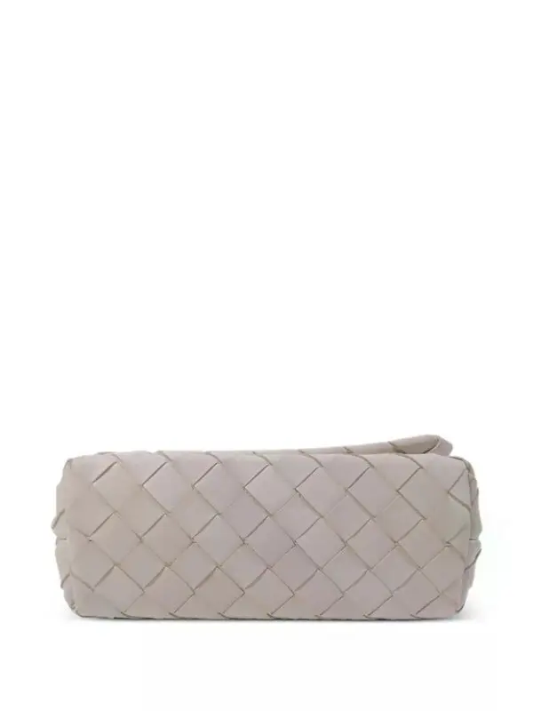 Bottega Veneta Intrecciato Leather Shoulder Bag - Neutrals