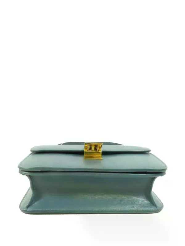 Celine Classic Box Shoulder Bag - Blue