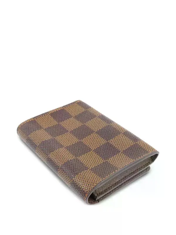 LOUIS VUITTON Damier Ebene Canvas Cardholder