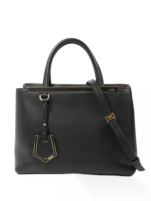 Fendi 2 Jours Tote Bag - Black