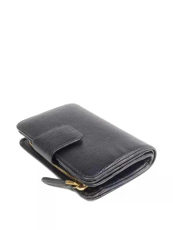 Prada Textured Leather Wallet