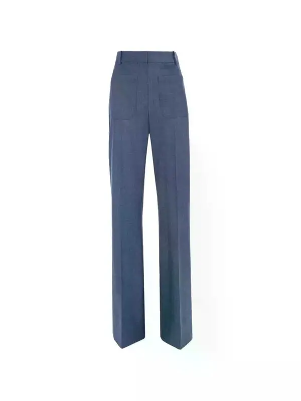 Victoria Beckham Alina Tailored Trousers - Blue