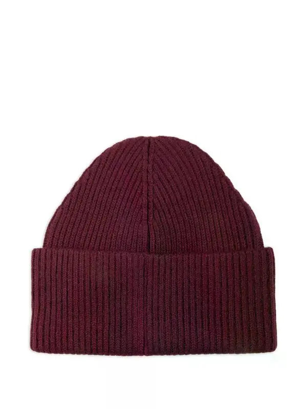 Rag & Bone Ribbed Knit Beanie - Red