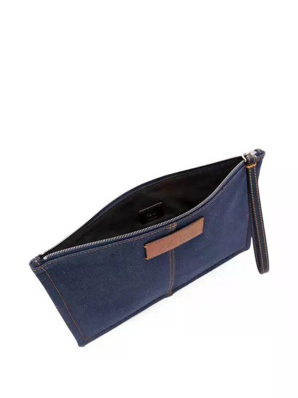 Fendi Logo Pouch