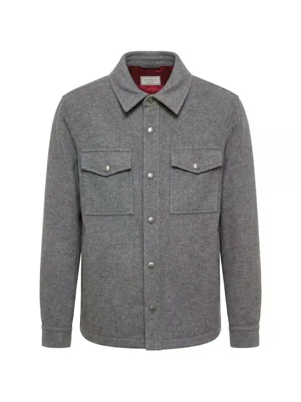 Brunello Cucinelli Cashmere Shirt Jacket