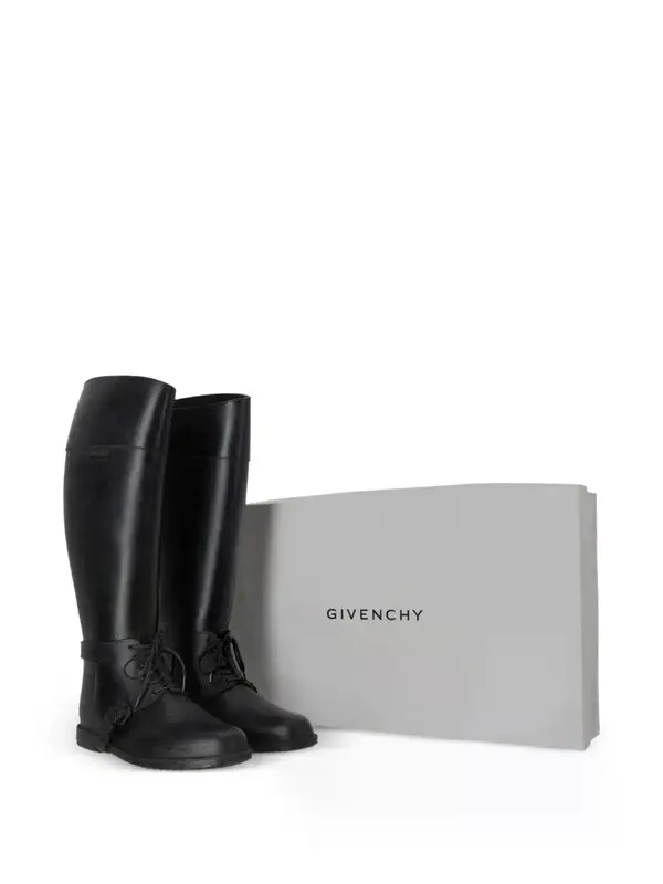 Givenchy Knee-high Lace-up Boots