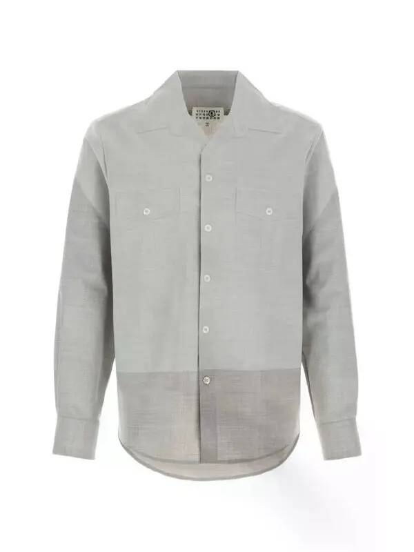 MAISON MARGIELA Panelled Long-sleeve Shirt