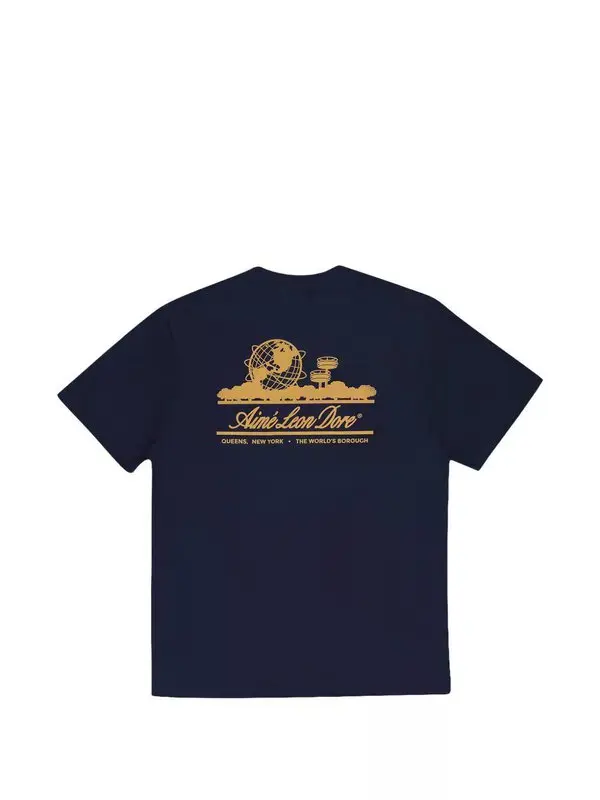 Aimé Leon Dore Unisphere Logo-print T-shirt