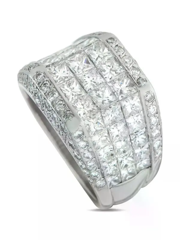 LB EXCLUSIVE Platinum Diamond Ring