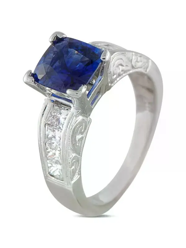 LB EXCLUSIVE Sapphire And Diamond Ring