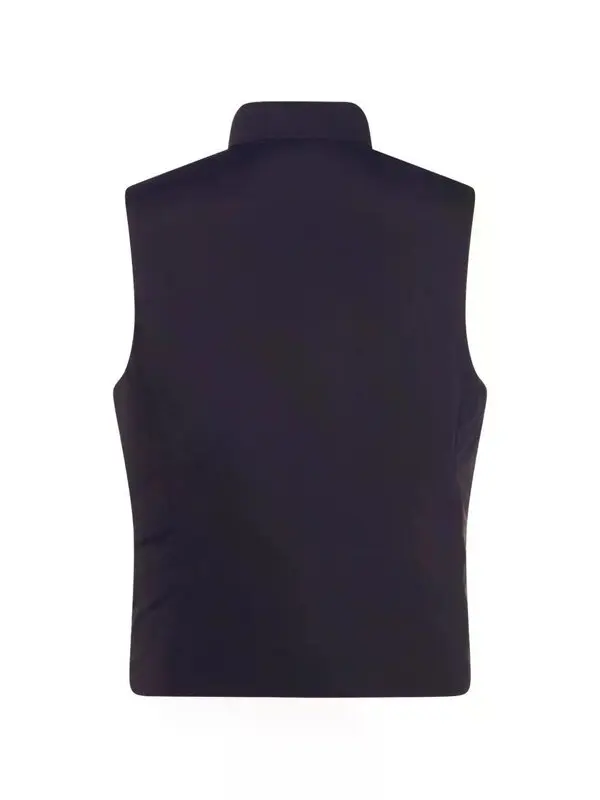 MOORER Padded Zip-up Gilet
