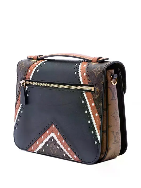 LOUIS VUITTON Monogram Brogue Pochette Metis Satchel