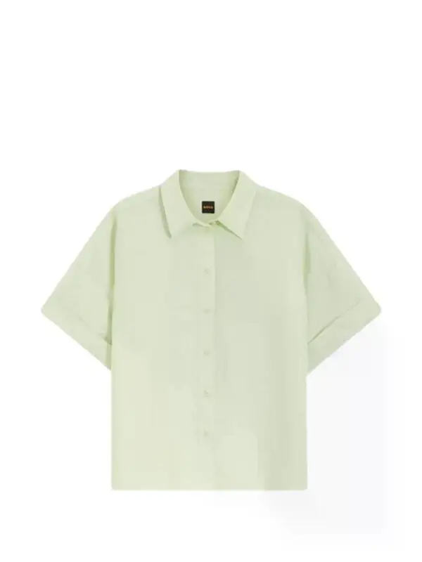 BOSS Turn-up Short-sleeve Shirt