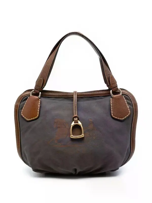 Celine 2007 Canvas Carriage Tote Bag
