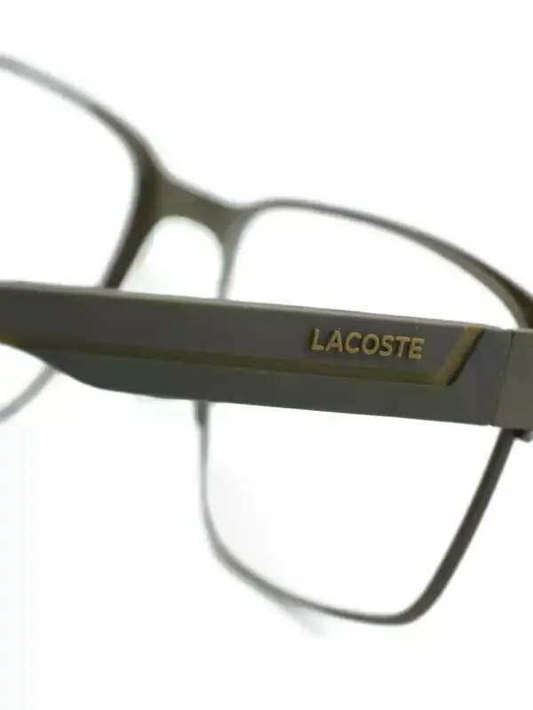 Lacoste Rectangle Frame Eyeglasses - Green