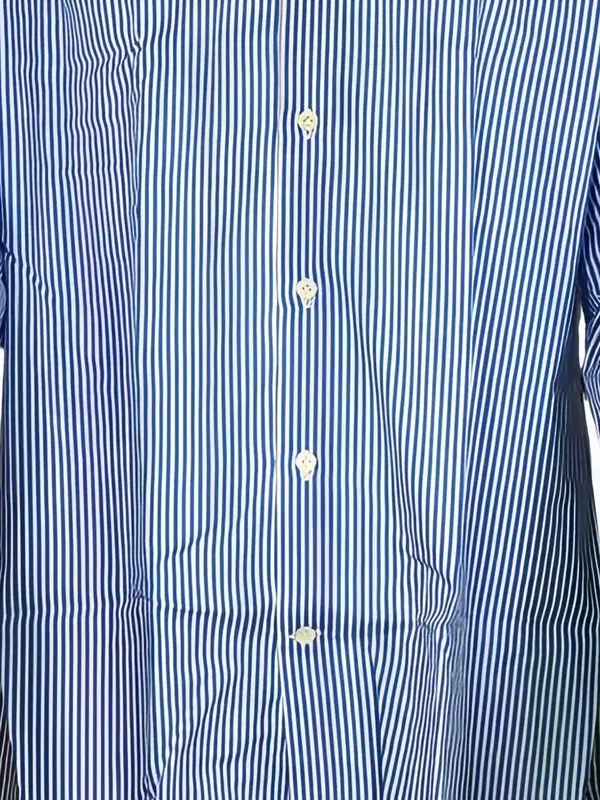 GUGLIELMINOTTI Vertical-stripe Long-sleeve Shirt