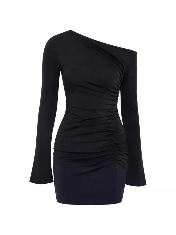 IVORY PARIS Luna Ruched Mini Dress
