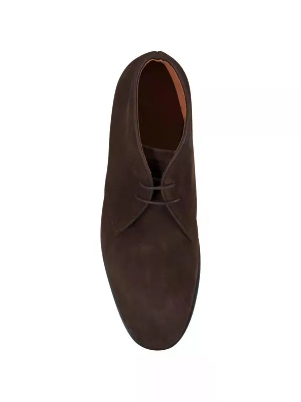 Heschung Lace-up Suede Desert Boots