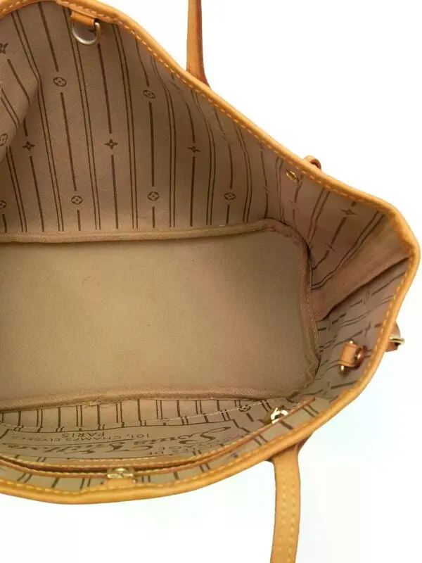 LOUIS VUITTON 2007 Monogram Neverfull Pm Tote Bag - Brown