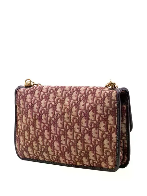 Dior Oblique Canvas Chain Crossbody Bag