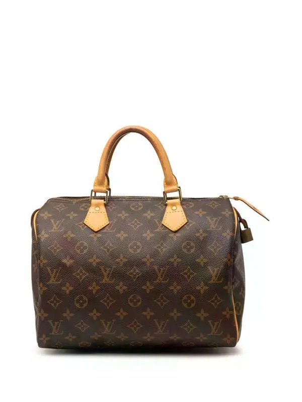 LOUIS VUITTON Monogram Speedy 30 Boston Bag