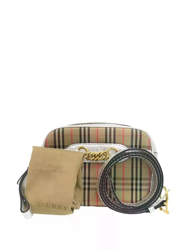 Burberry Haymarket Check Canvas 1983 Link Belt Bag