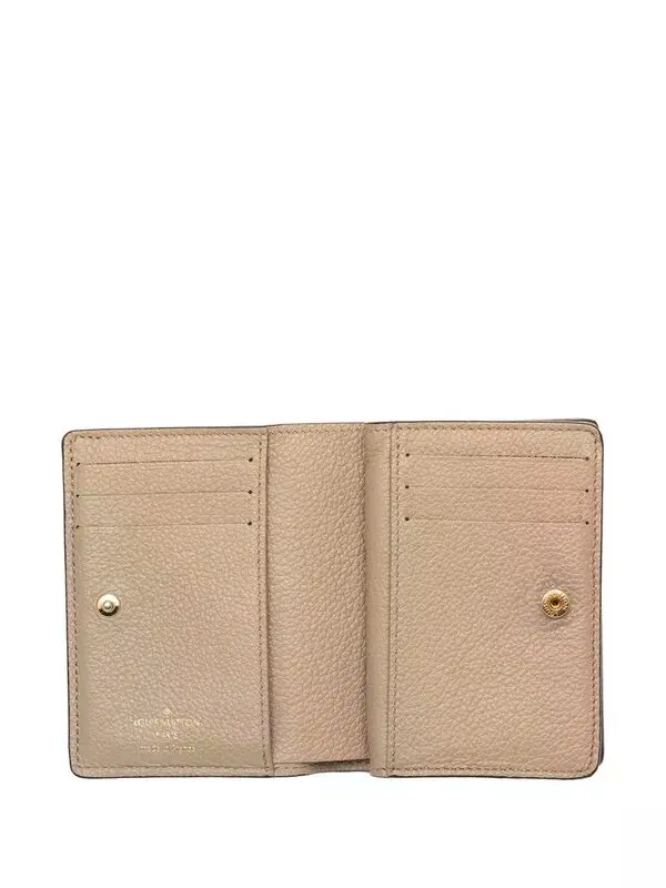 LOUIS VUITTON 2010-2026 Bicolor Monogram Empreinte Giant Clea Wallet Small Wallets - Neutrals