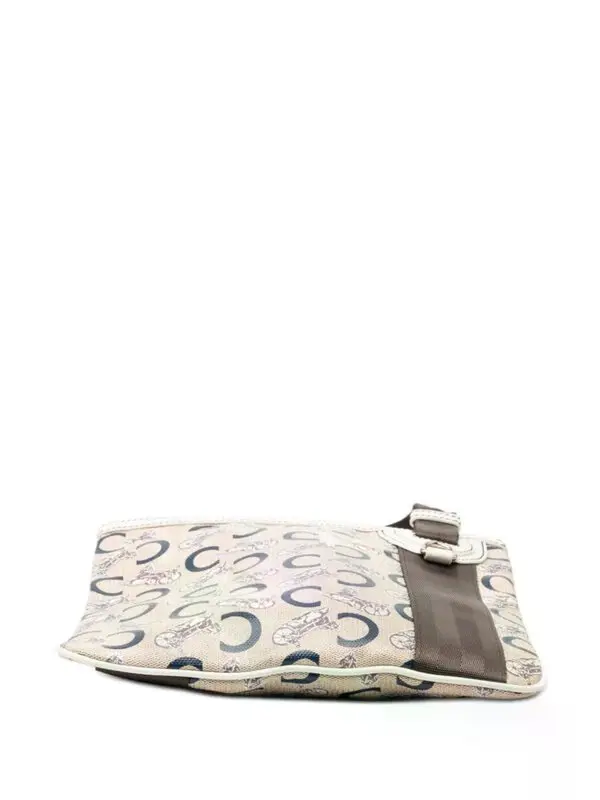 Celine 2006 C Carriage Coated Canvas Crossbody Bag