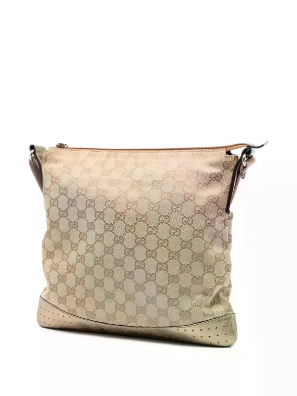 Gucci Gg Canvas Web Crossbody Bag