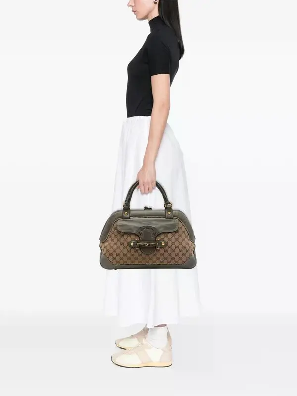 Gucci Gg Canvas Pelham Handbag