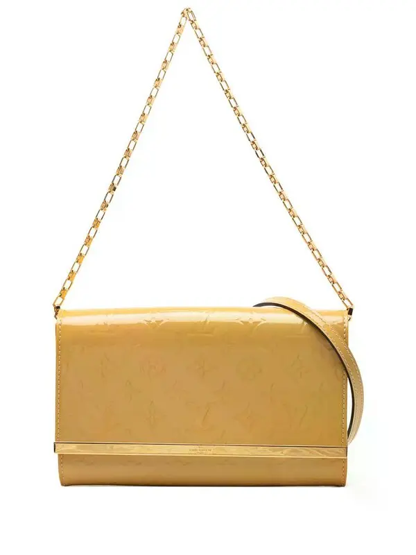 LOUIS VUITTON Monogram Vernis Ana Satchel - Neutrals
