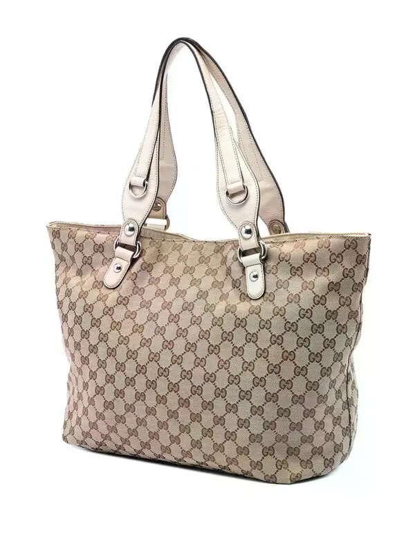 Gucci Gg Canvas Icon Bit Tote Bag