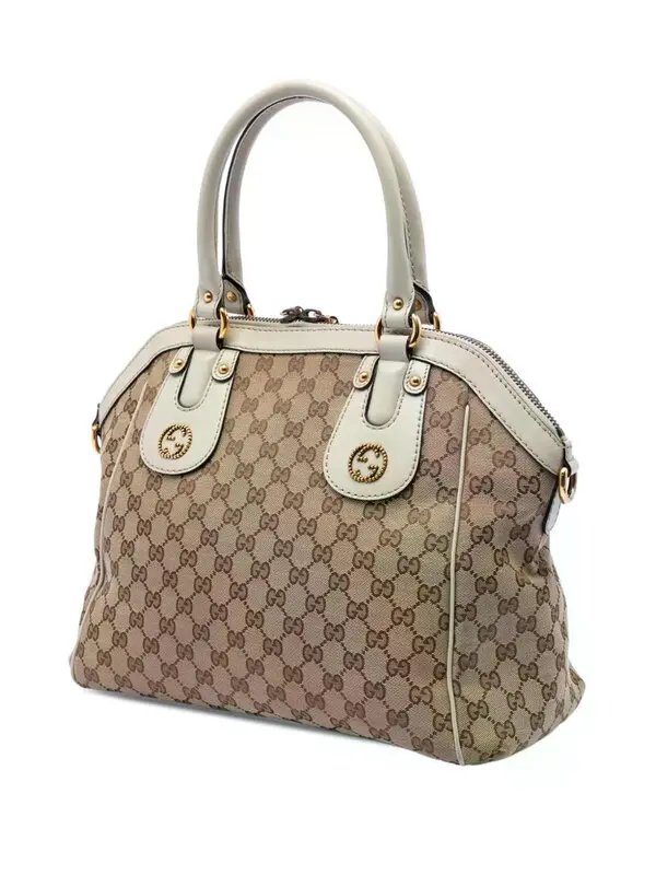 Gucci Gg Canvas Scarlett Satchel