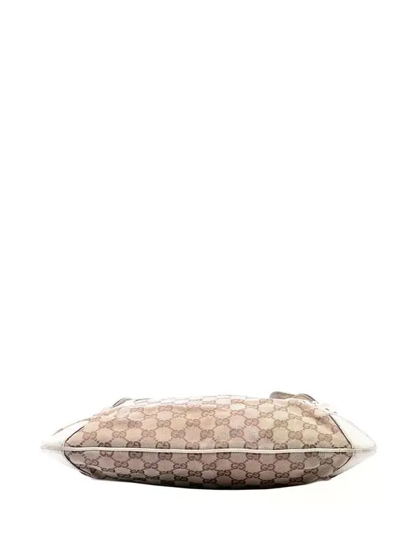 Gucci Gg Canvas Horsebit Creole Hobo Bag