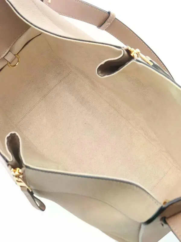 Loewe Grained Calfskin Hammock Satchel - Neutrals