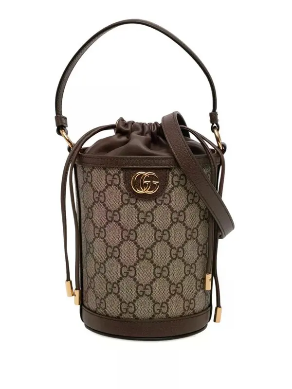 Gucci Ophidia Mini Bucket Bag - Neutrals
