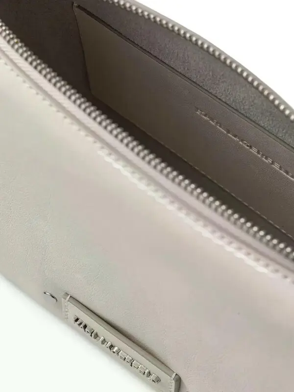 Karl Lagerfeld Eyelet-embellished Logo Plaque Shoulder Bag