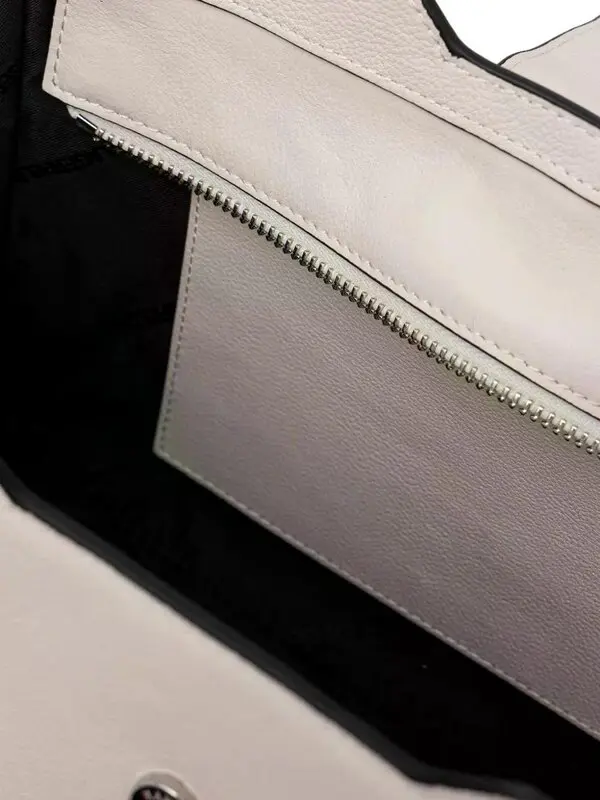Karl Lagerfeld Grained Leather Tote Bag