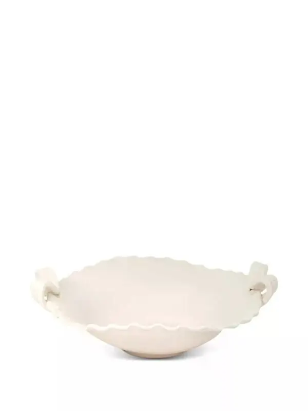 BITOSSI HOME Bow Scalloped-edge Centerpiece - Neutrals