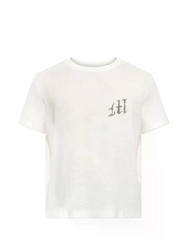 MISBHV Logo Print T-shirt - Neutrals