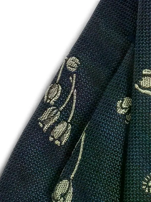 Paul Smith Floral-print Silk Tie - Green