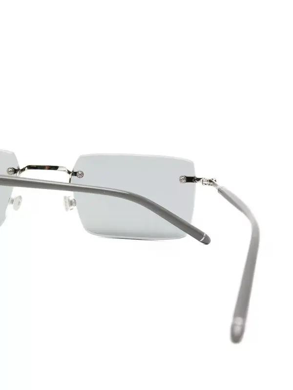 Montblanc Rimless Rectangle-frame Sunglasses