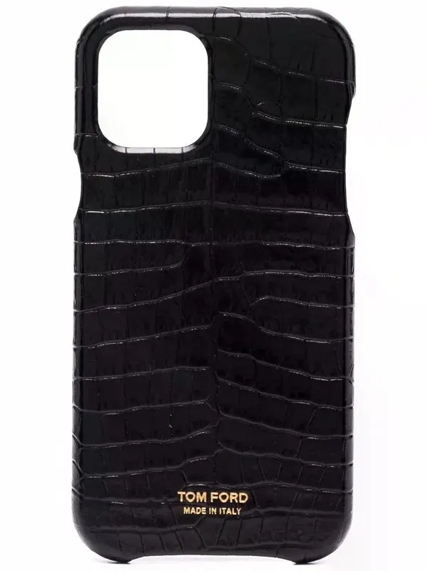 TOM FORD Crocodile-effect Iphone X/xs Case - Black