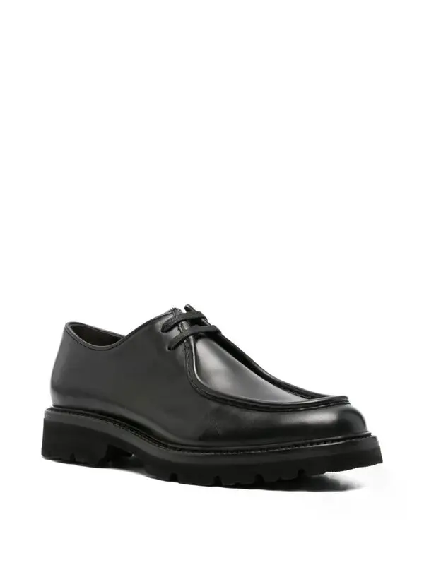 JOHN HARRISON Leather Derby Shoes
