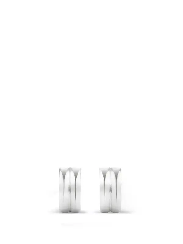 DINNY HALL Iceni Warrior Huggie Earrings In Sterling - Silver