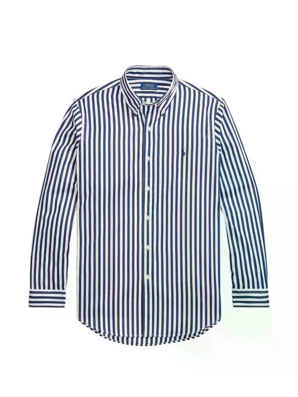 Polo Ralph Lauren Striped Button-down Shirt - Blue