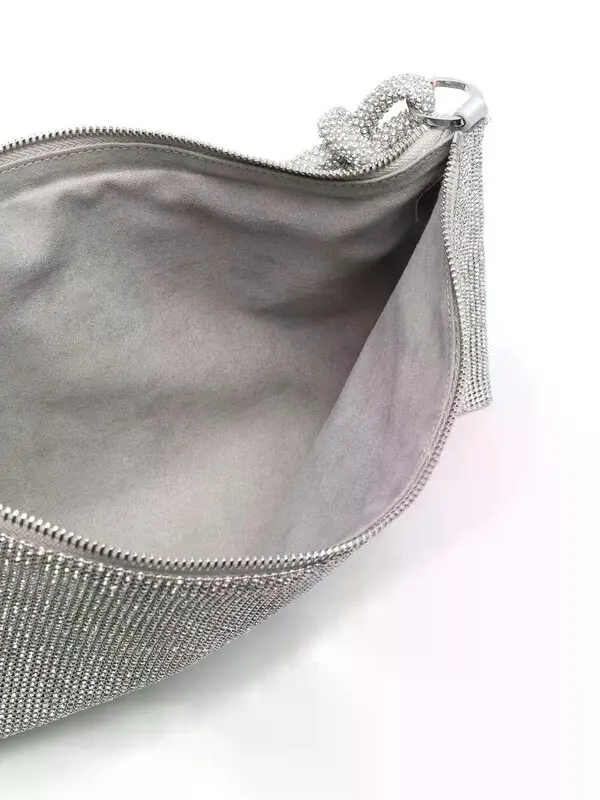 Cult Gaia Hera Rhinestone Shoulder Bag