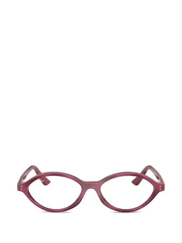 Ray-ban Romy Geometric-frame Eyeglasses - Pink