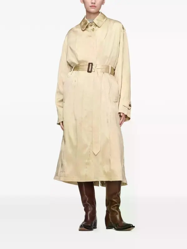 MAISON MARGIELA Bonded Creases Trench Coat