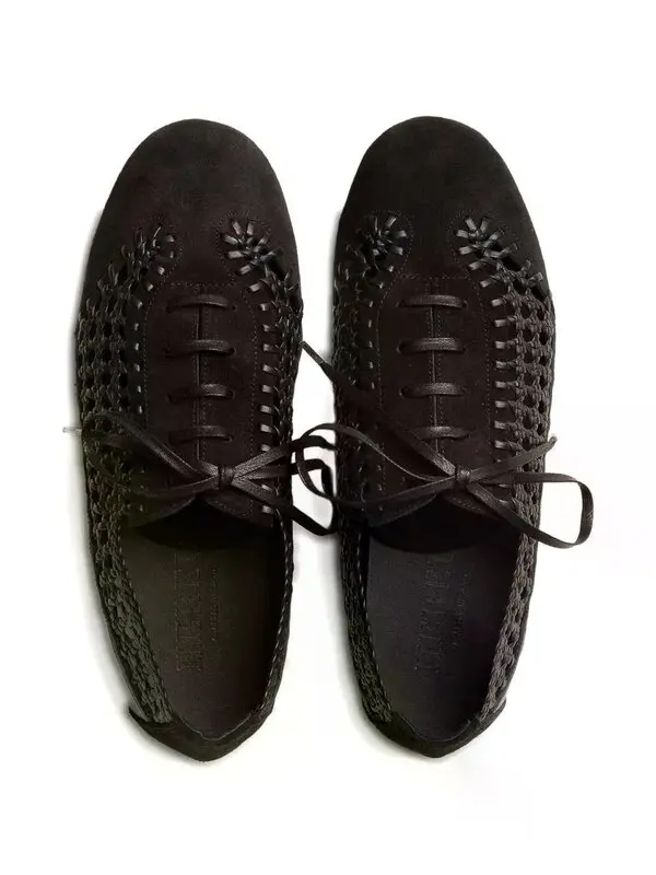 Hereu Woven Suede Sneakers